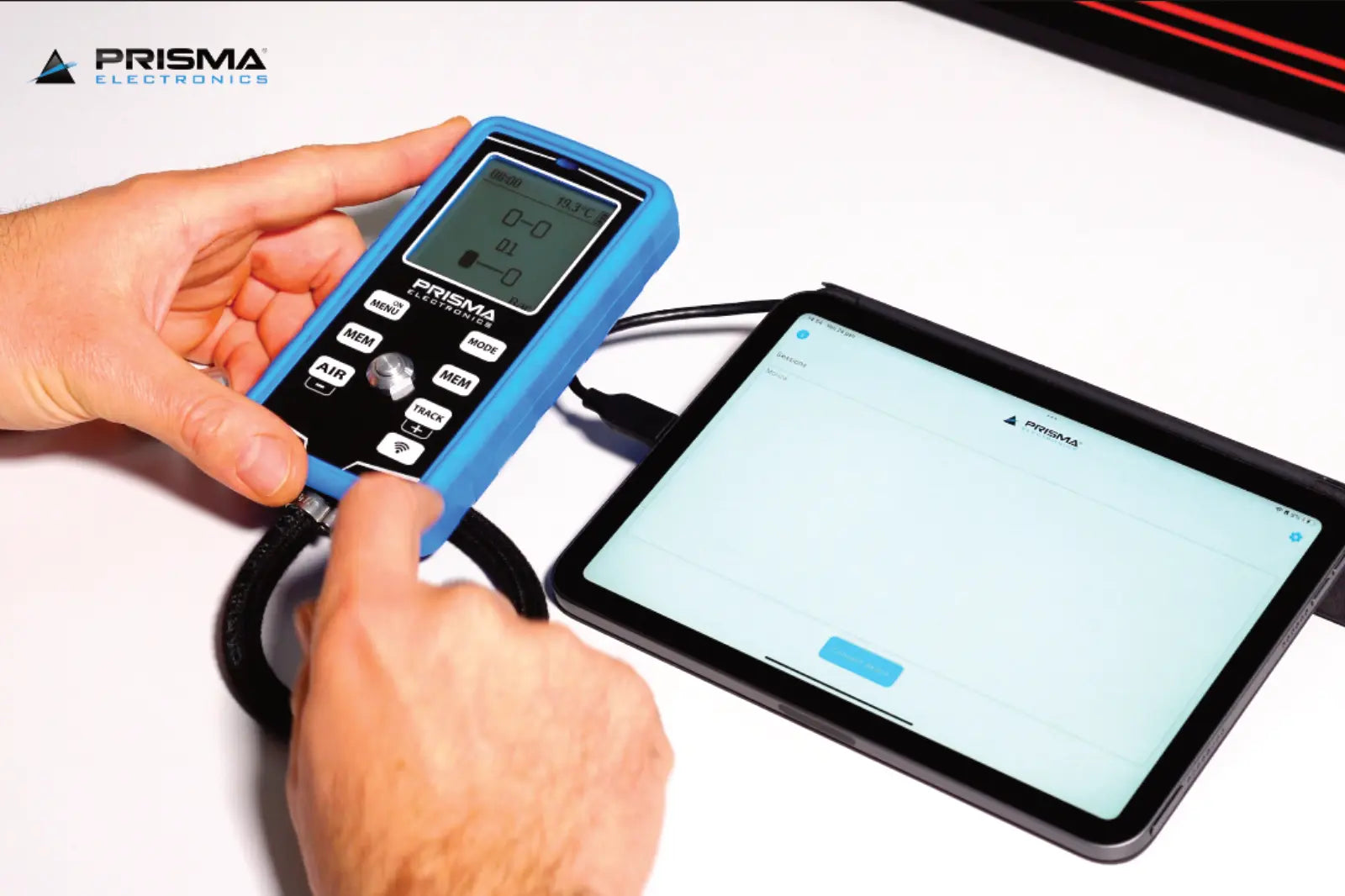 HPM5 Manomètres de Pneus - Téléchargez et Gérez les Données via l'Appl – Prisma Electronics srl